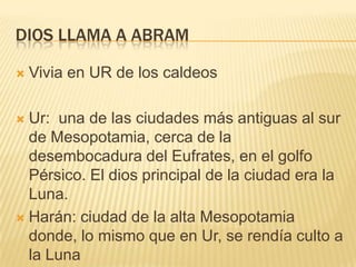 Abraham el padre de la fe | PPTX