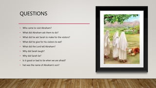 Abraham Is Visited By God | PPTX