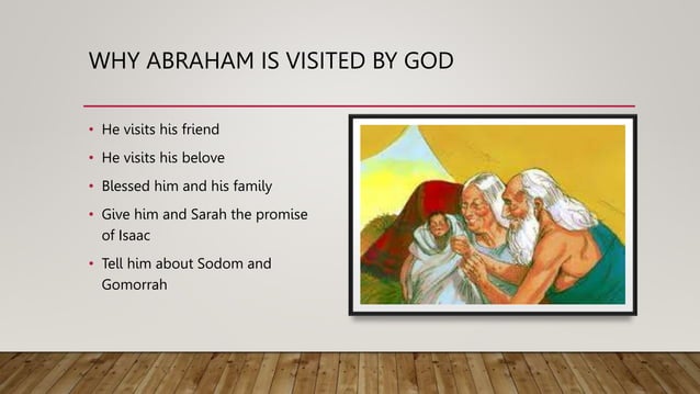 Abraham Is Visited By God | PPT