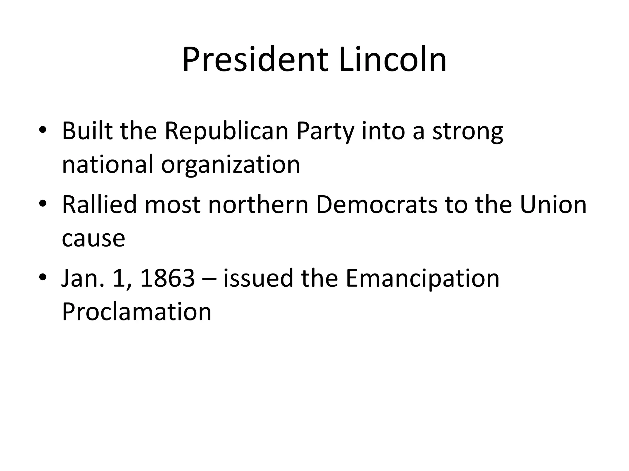 Abraham Lincoln | PPTX