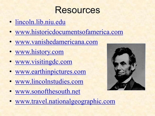 Abraham Lincoln | PPTX
