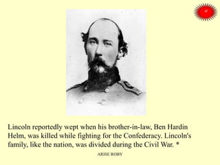 LEGENDS OF LEGENDS - ABRAHAM LINCOLN | PPT