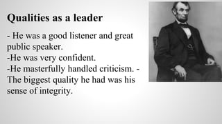 Abraham Lincoln | PPTX