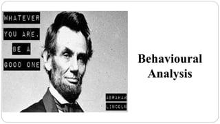 Abraham lincoln - Honest Abe | PPTX