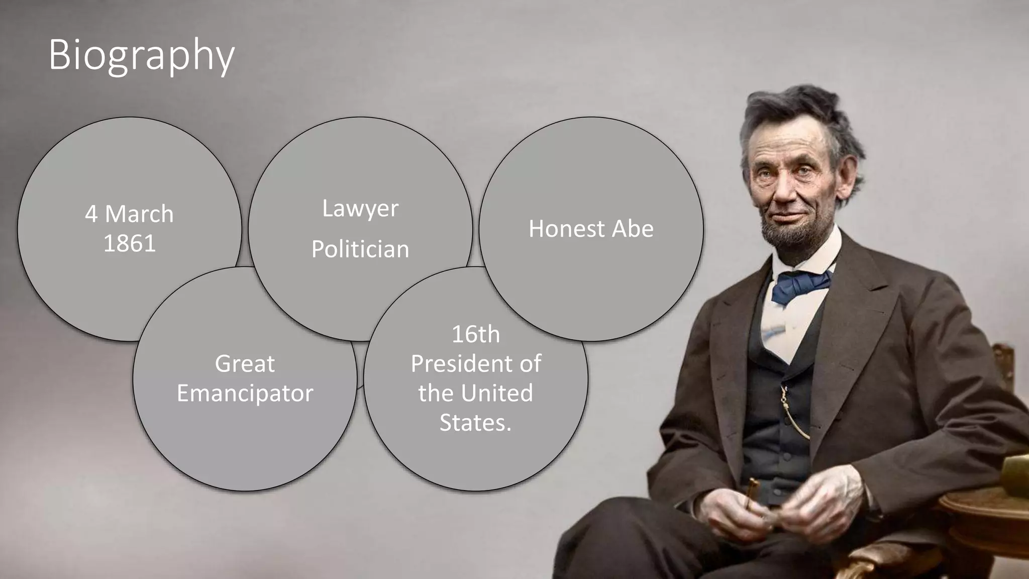 Abraham lincoln | PPTX