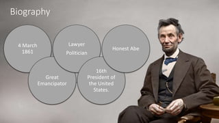 Abraham lincoln | PPTX