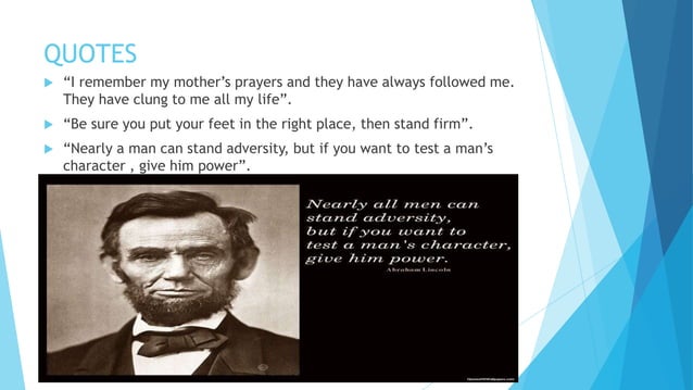 Abraham Lincoln Bio | PPT