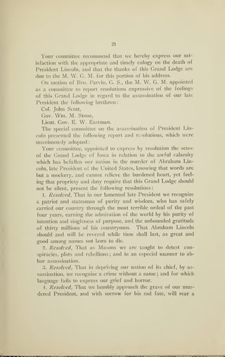 Abraham Lincoln Freemason | PDF