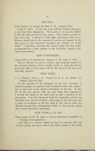 Abraham Lincoln Freemason | PDF