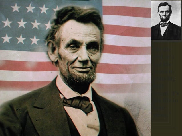 Abraham lincoln project jt, aw, mc, cs. | PPT