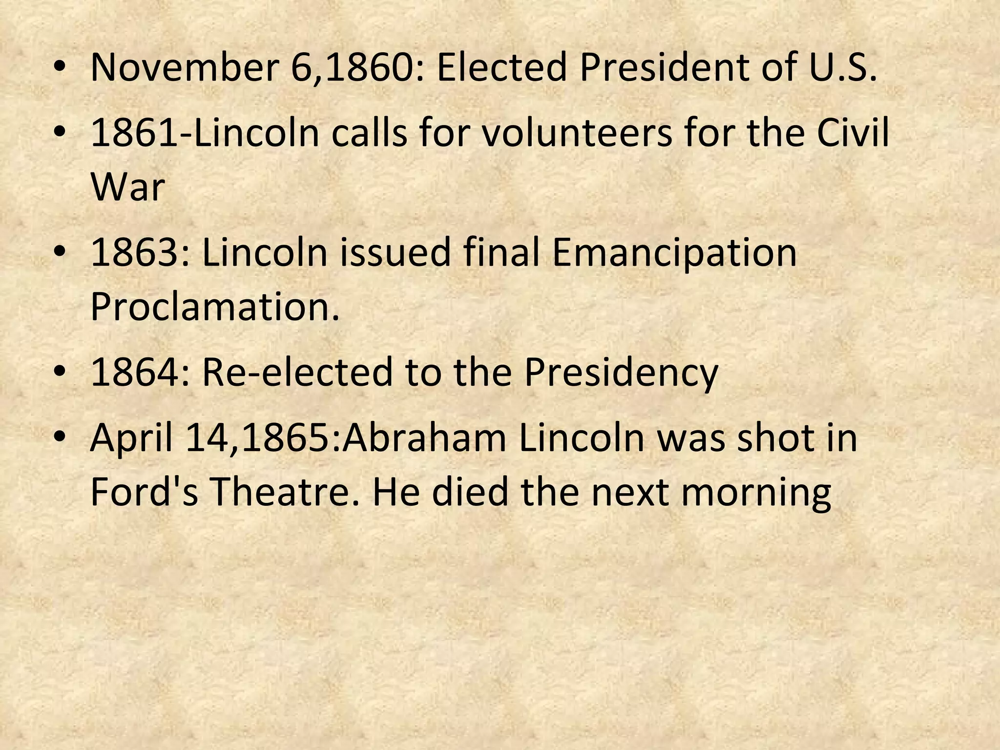 Abraham Lincolns Speech at Peoria | PPT