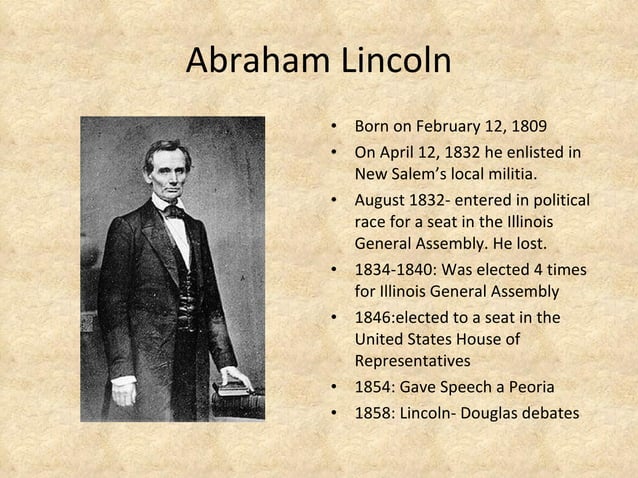 Abraham Lincolns Speech at Peoria | PPT