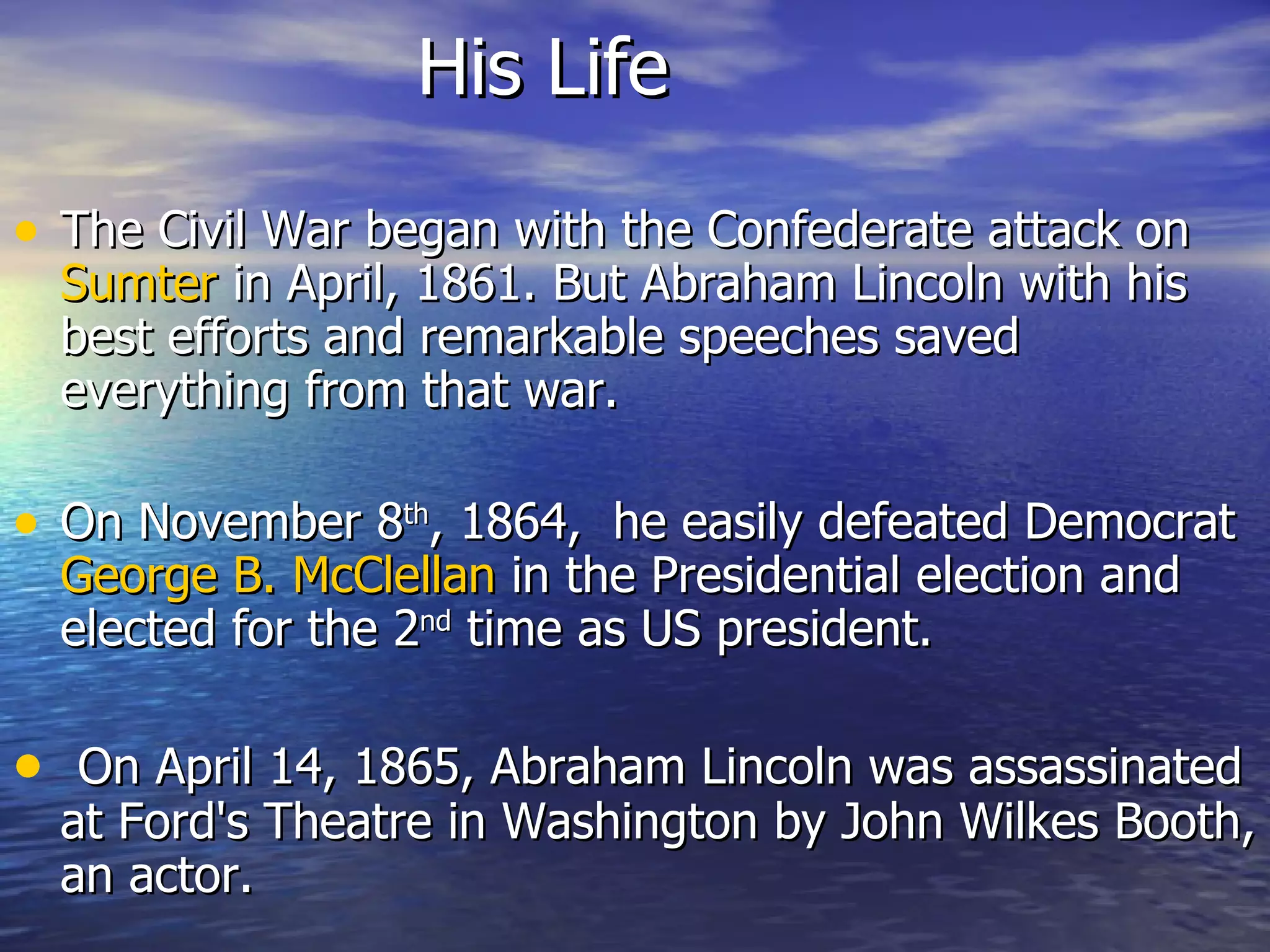 Abraham lincon | PPT