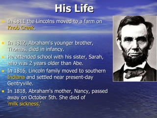 Abraham lincon | PPT