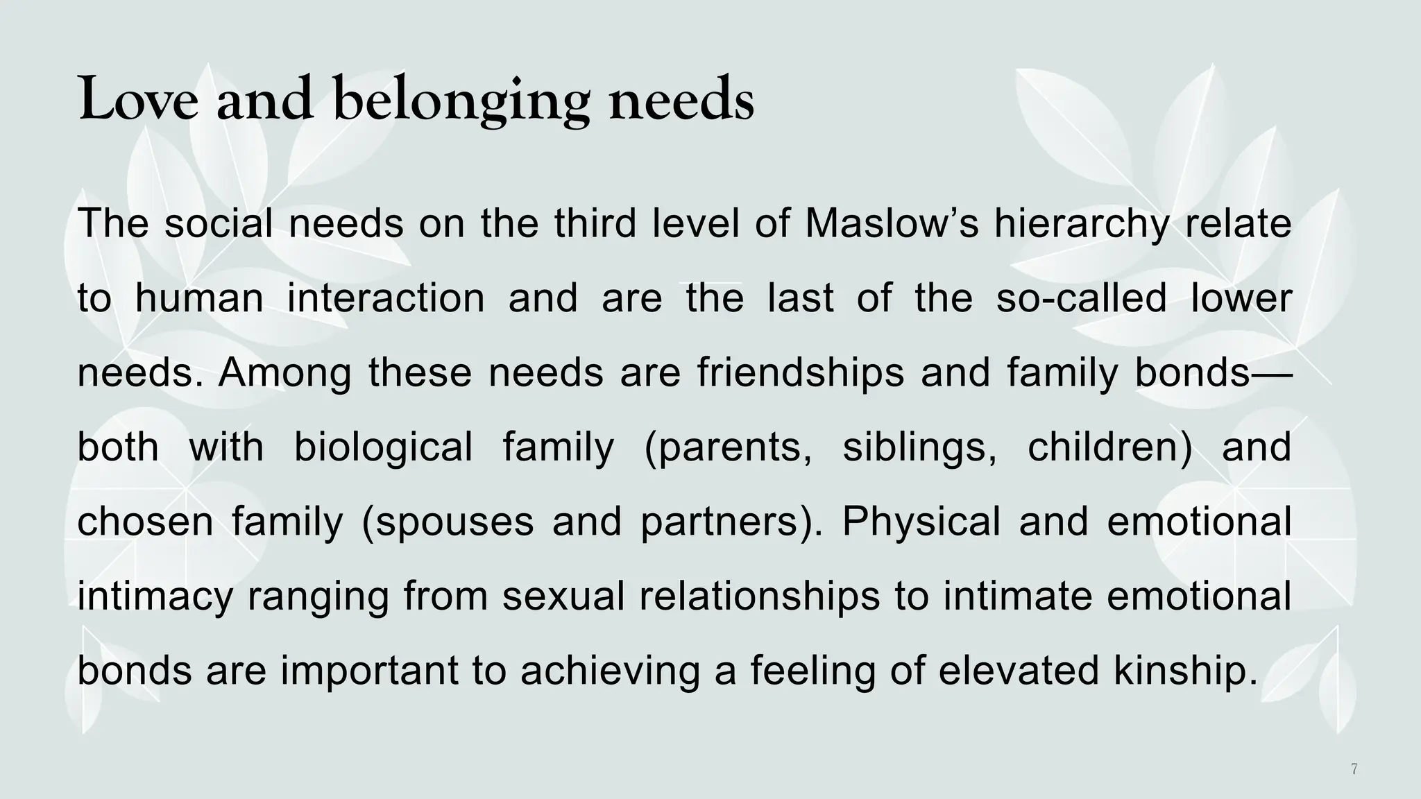Abraham maslow's hierarchy of needs.pptx