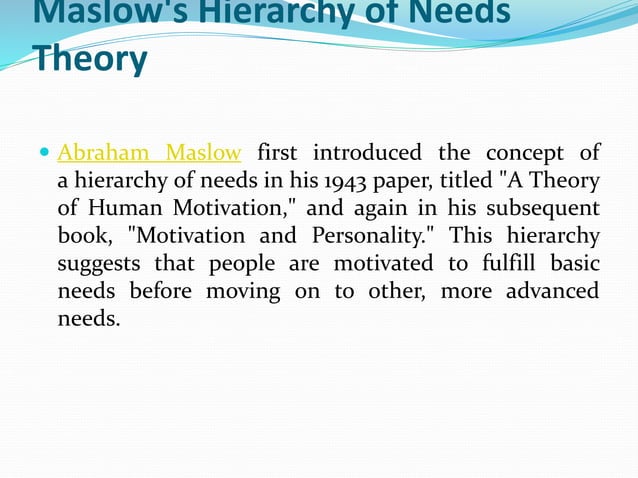 Abraham Maslow's hierarchy of needs.pptx