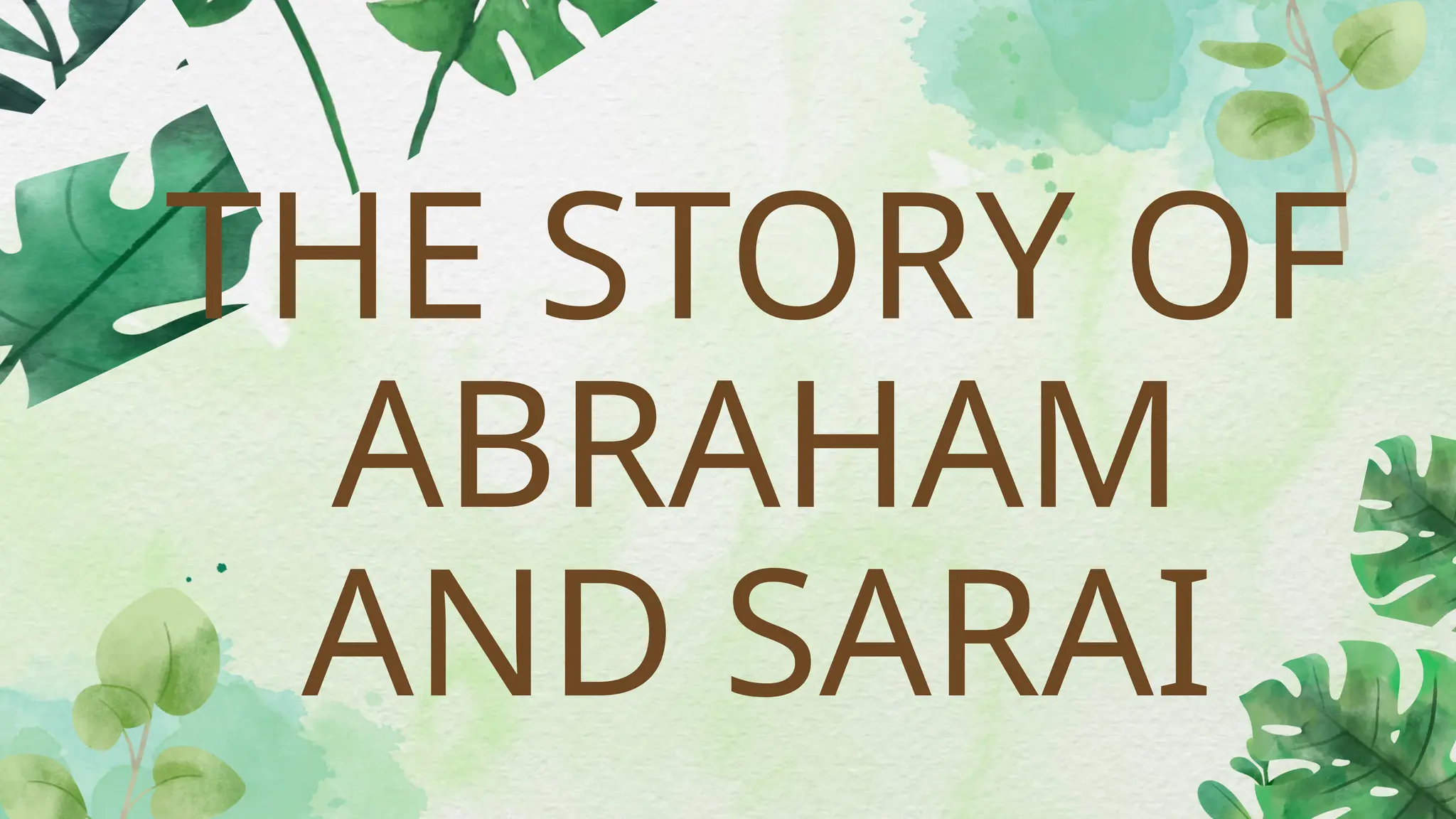 ABRAHAM OUR FATHER IN FAITH GODS PROMISE | PPTX