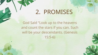 ABRAHAM OUR FATHER IN FAITH GODS PROMISE | PPTX