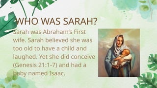 ABRAHAM OUR FATHER IN FAITH GODS PROMISE | PPTX