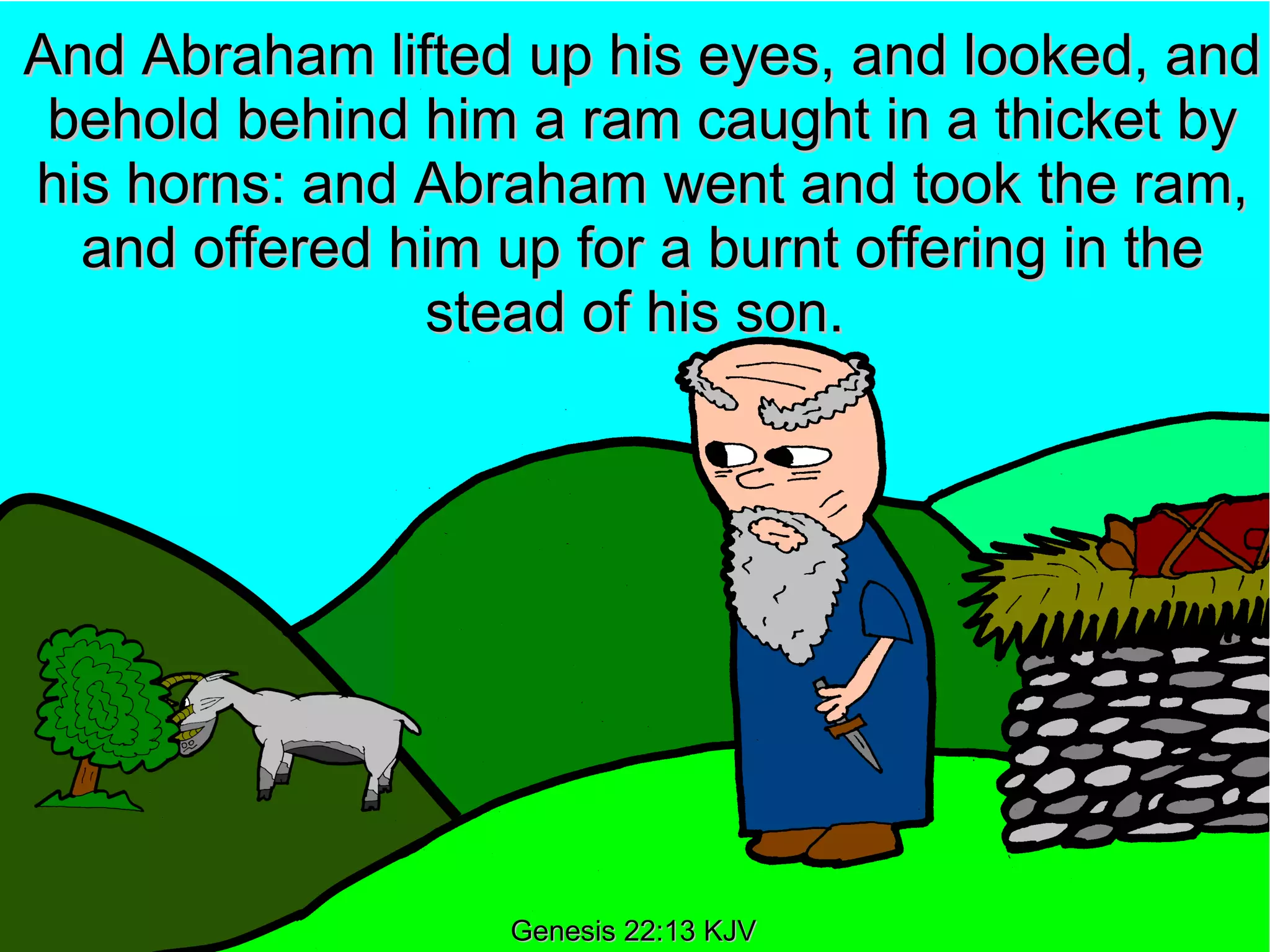 Abraham Sacrifices His Son (Donkey Version) | PPS