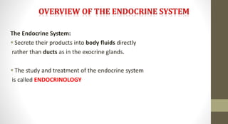 The Endocrin System | PPTX