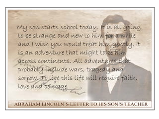 Abraham's letter | PPT