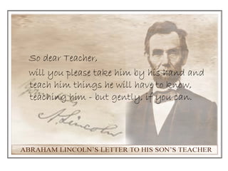 Abraham's letter | PPT