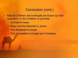 Abraham’s Many Sons Genesis 25 | PPT