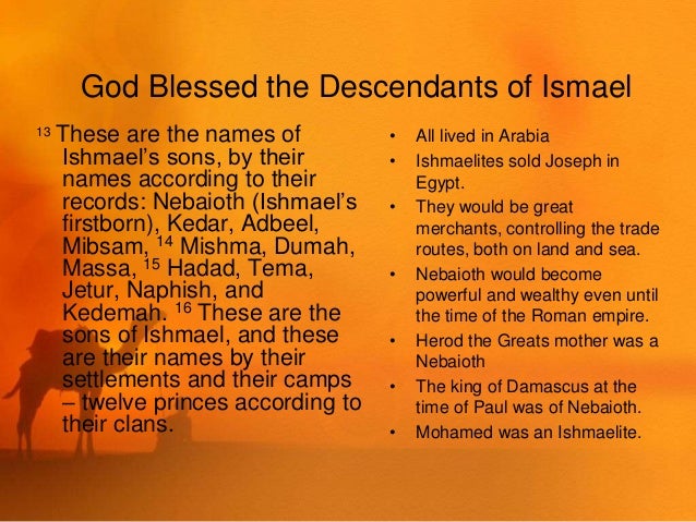 Abraham’s Many Sons Genesis 25