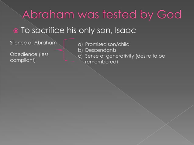 Abraham the great nation | PPT | Free Download