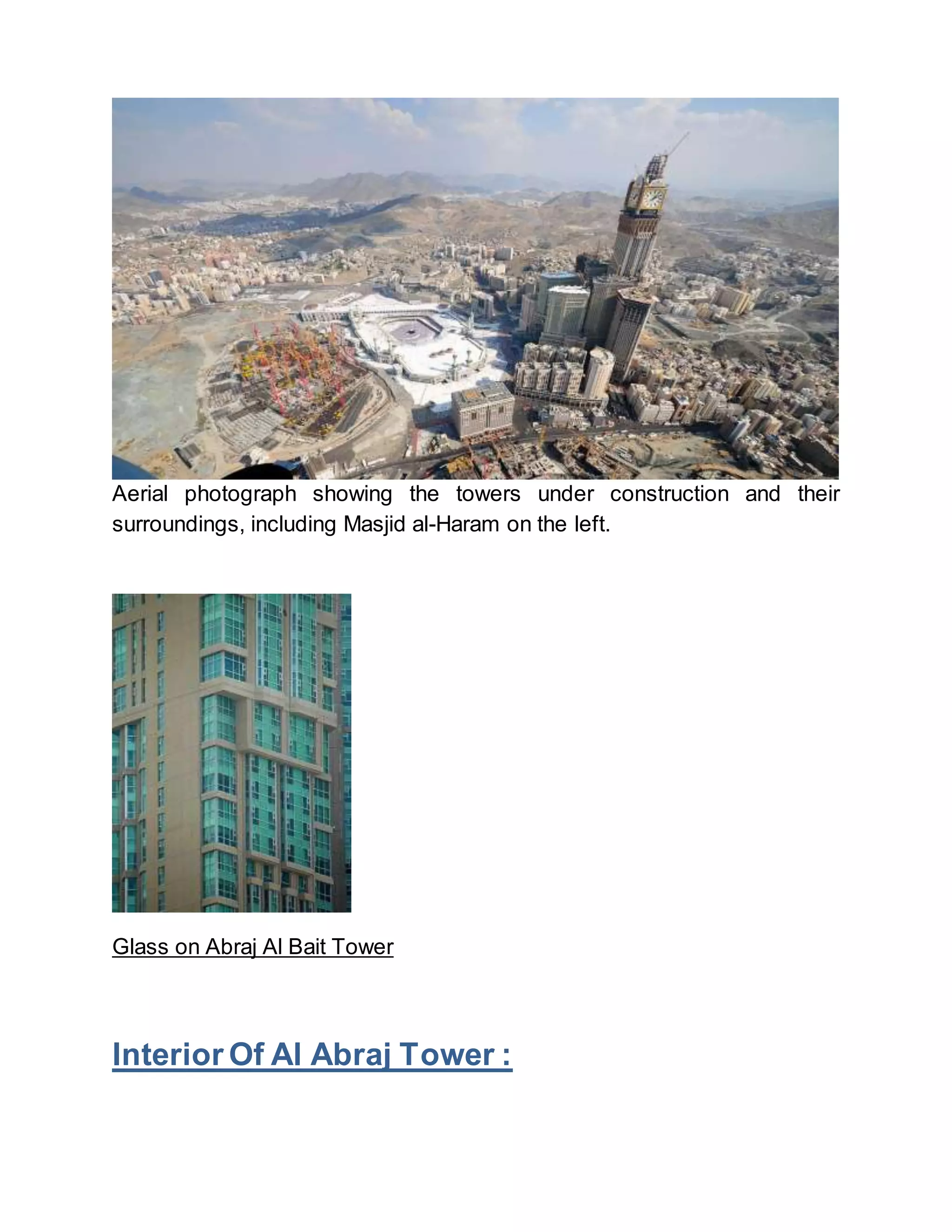 Abraj al bait tower | DOCX