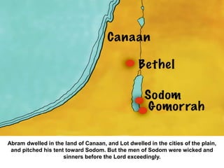 Abram (Abraham) and Lot Separate | PPT