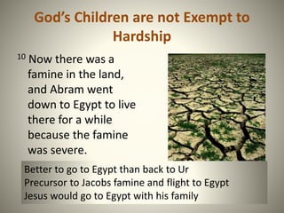 Abram's Faith Falters - Genesis 12:10-20 | PPTX