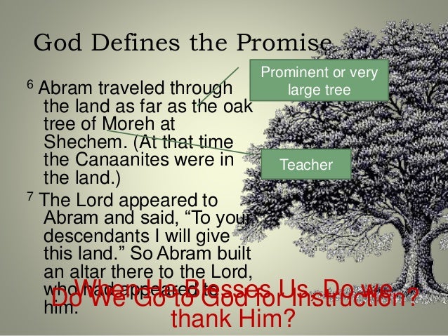 Having the Faith of Abraham - Genesis 12:1-9
