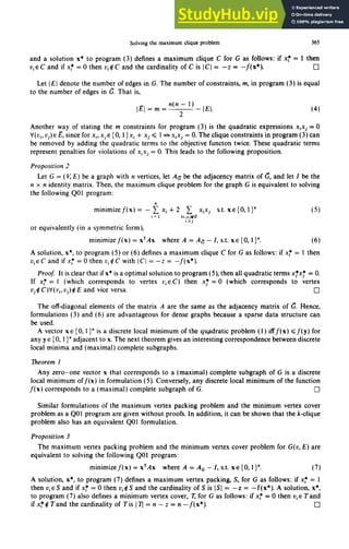 A Branch And Bound Algorithm For The Maximum Clique Problem | PDF