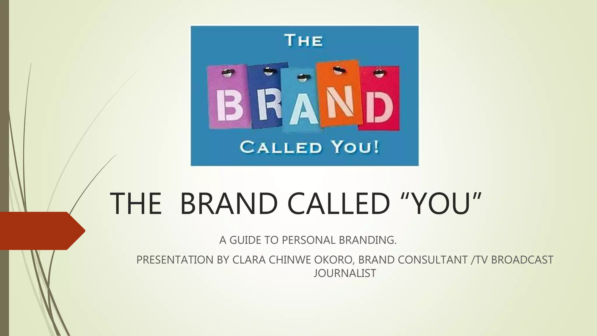 A brand called you | PPTX