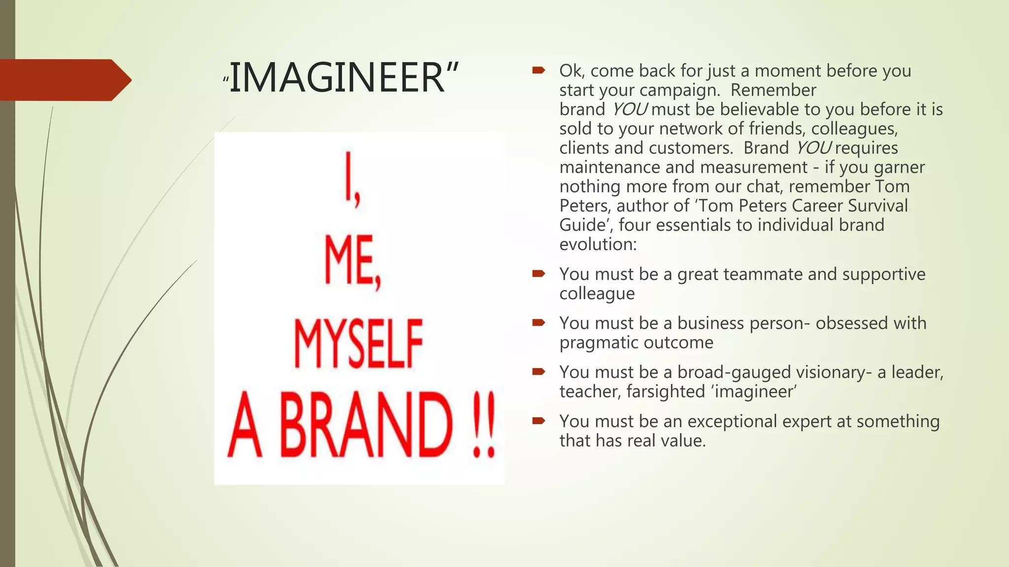 A brand called you | PPTX