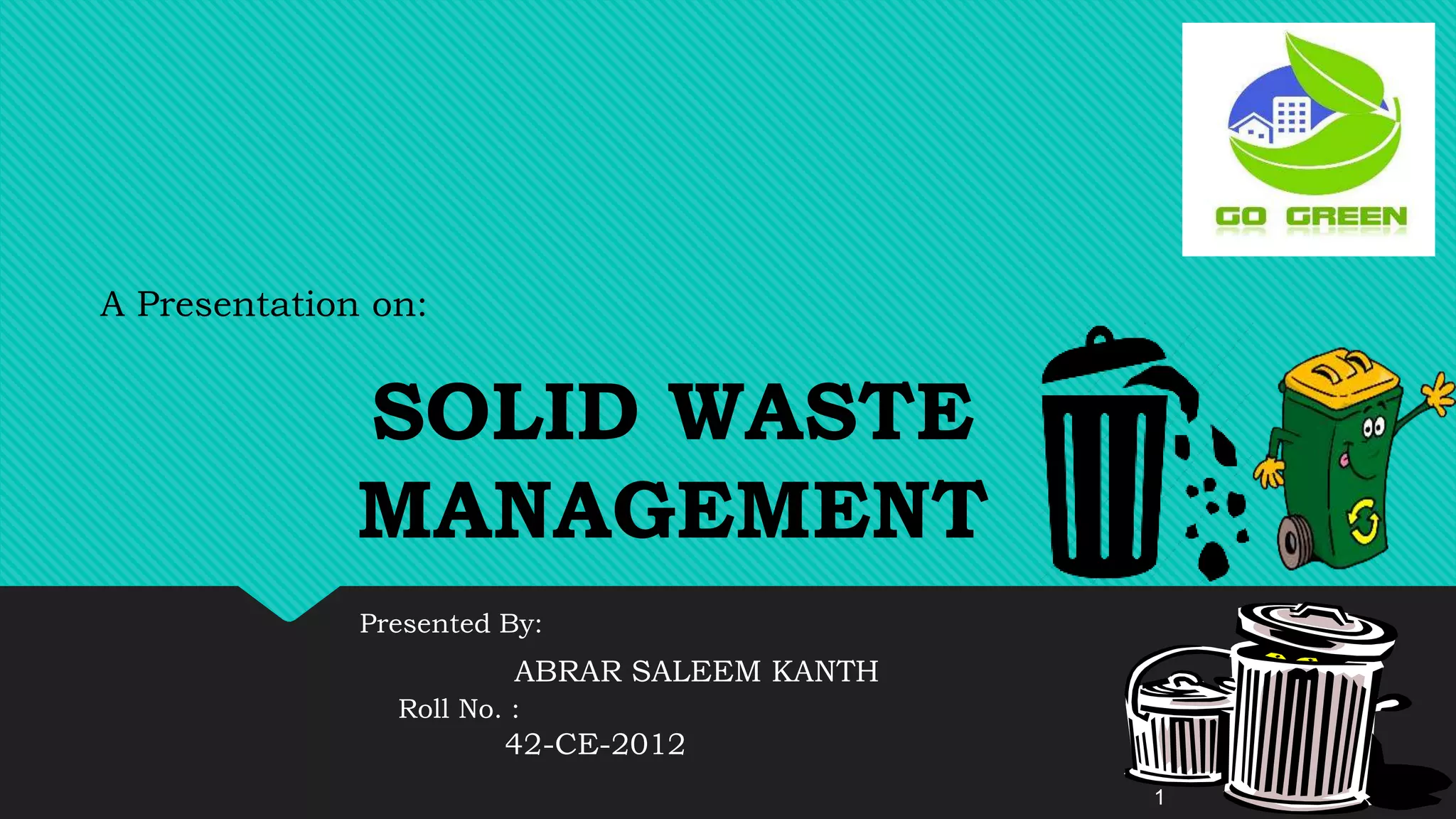 solid waste management by abrar saleem | PPTX