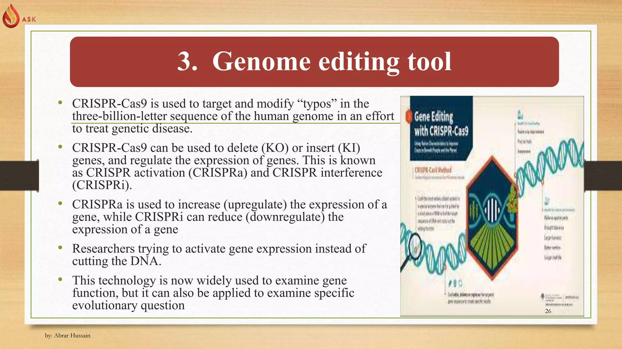 CRISPR Technology | PPTX
