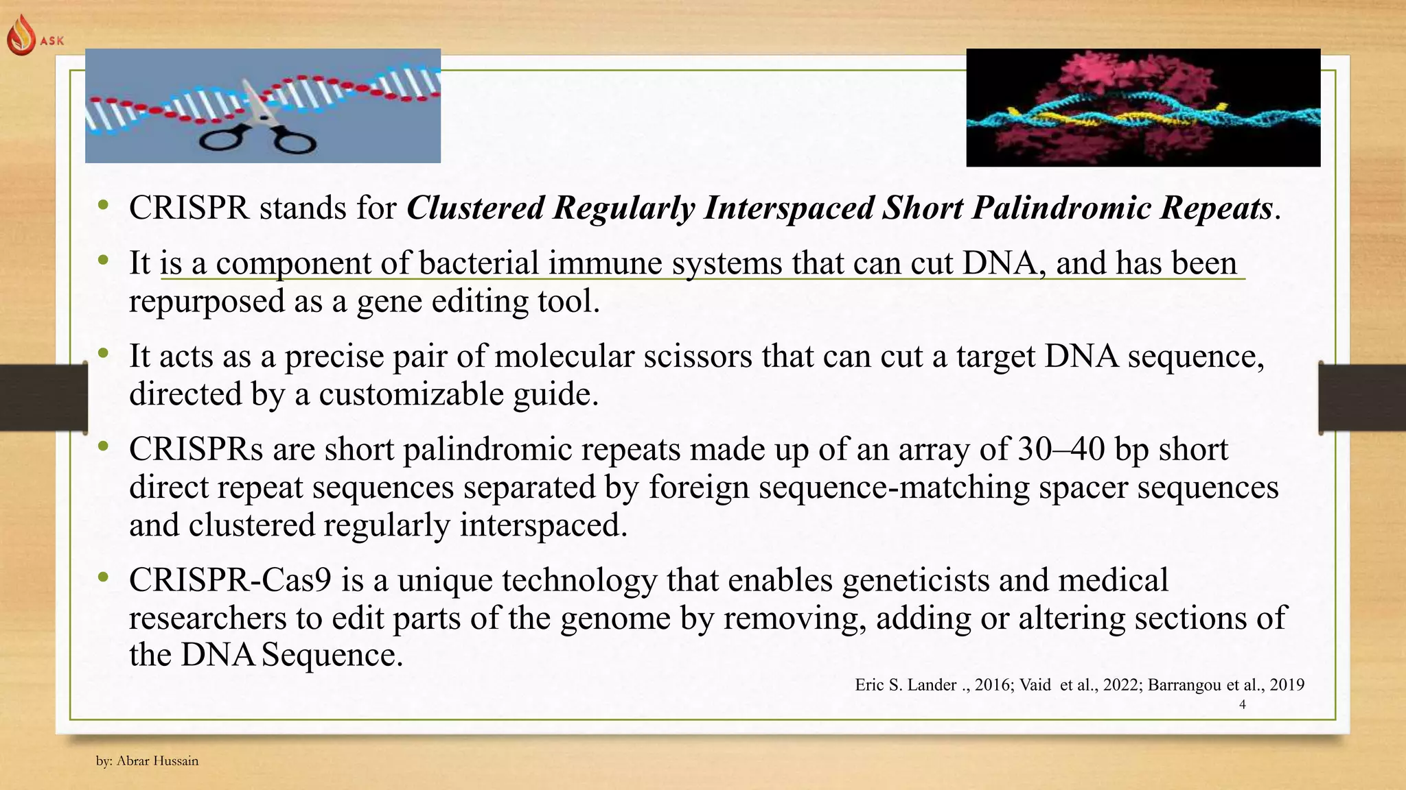 CRISPR Technology | PPTX