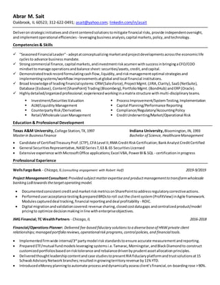 Abrar M. Sait Resume | PDF