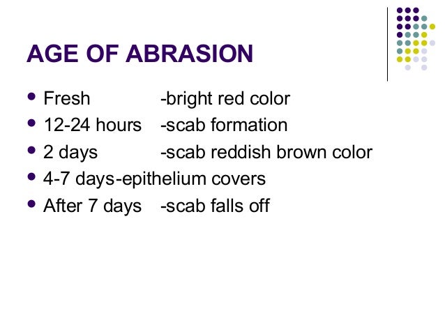 Abrasion