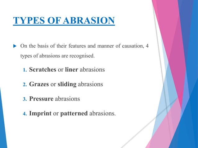 Abrasion | PPTX