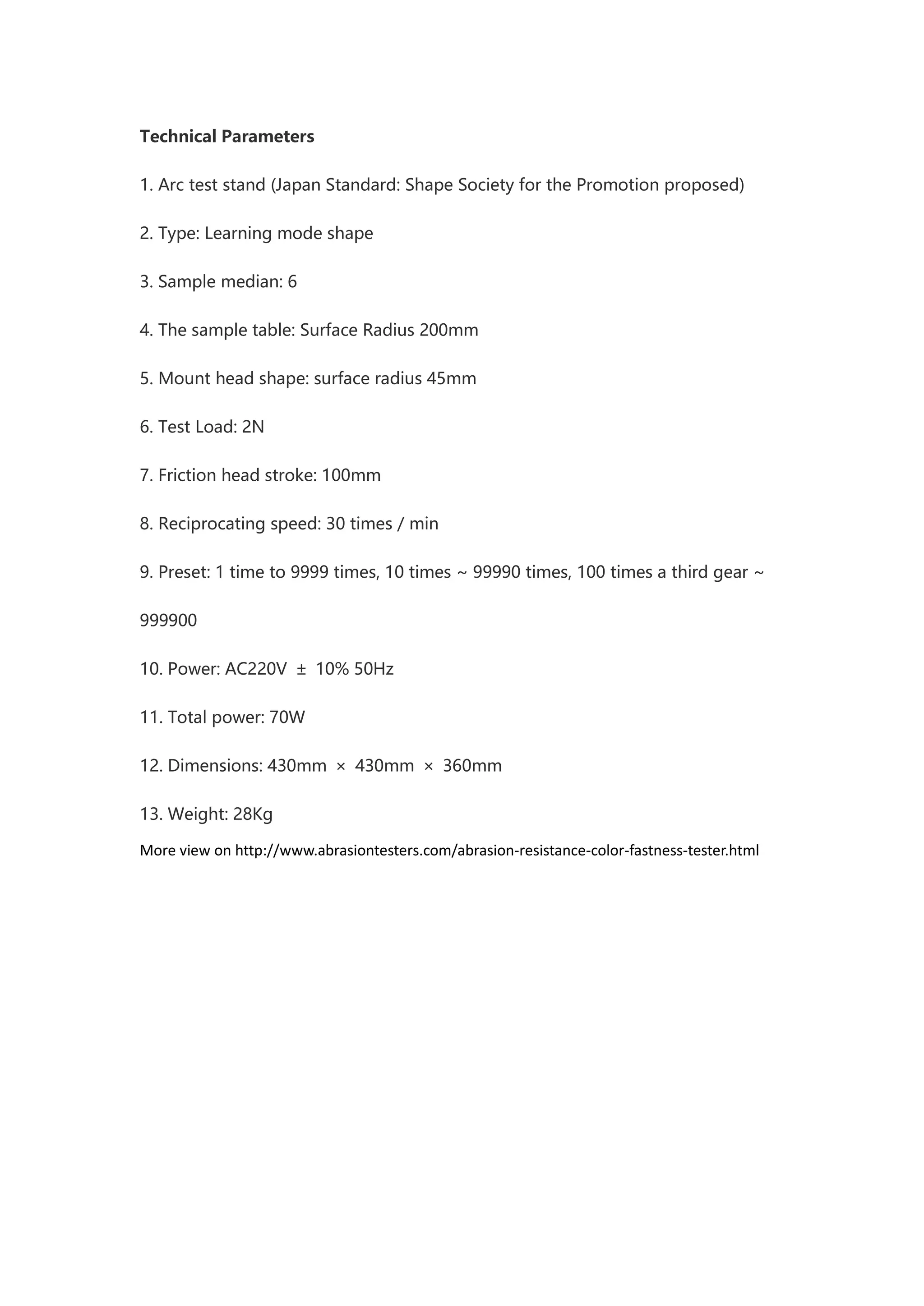 Abrasion resistance color fastness tester | PDF | Chemistry | Science