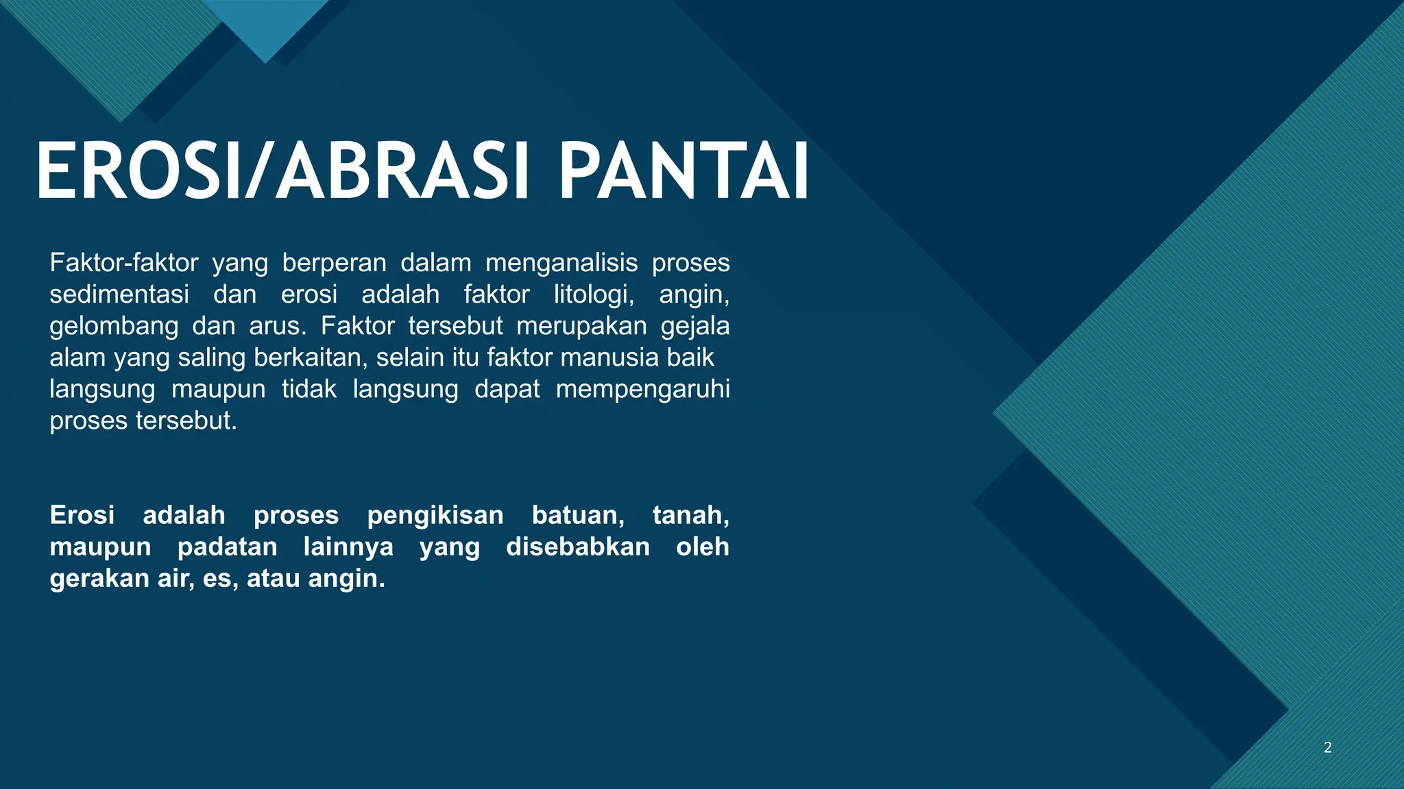 ABRASI & SEDIMENTASI Mahmudin UM palopo.pptx