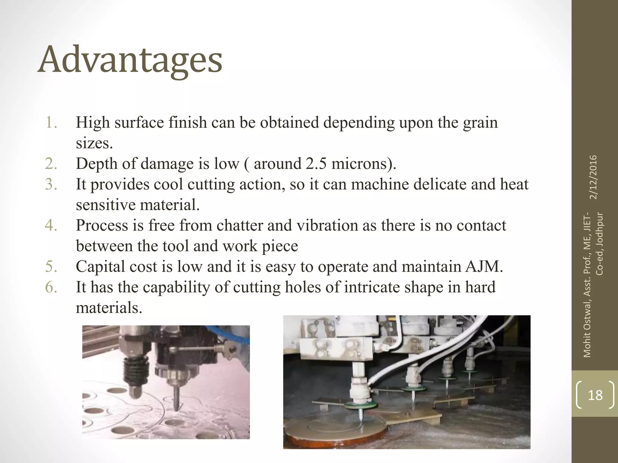 Abrasive jet machining | PPTX