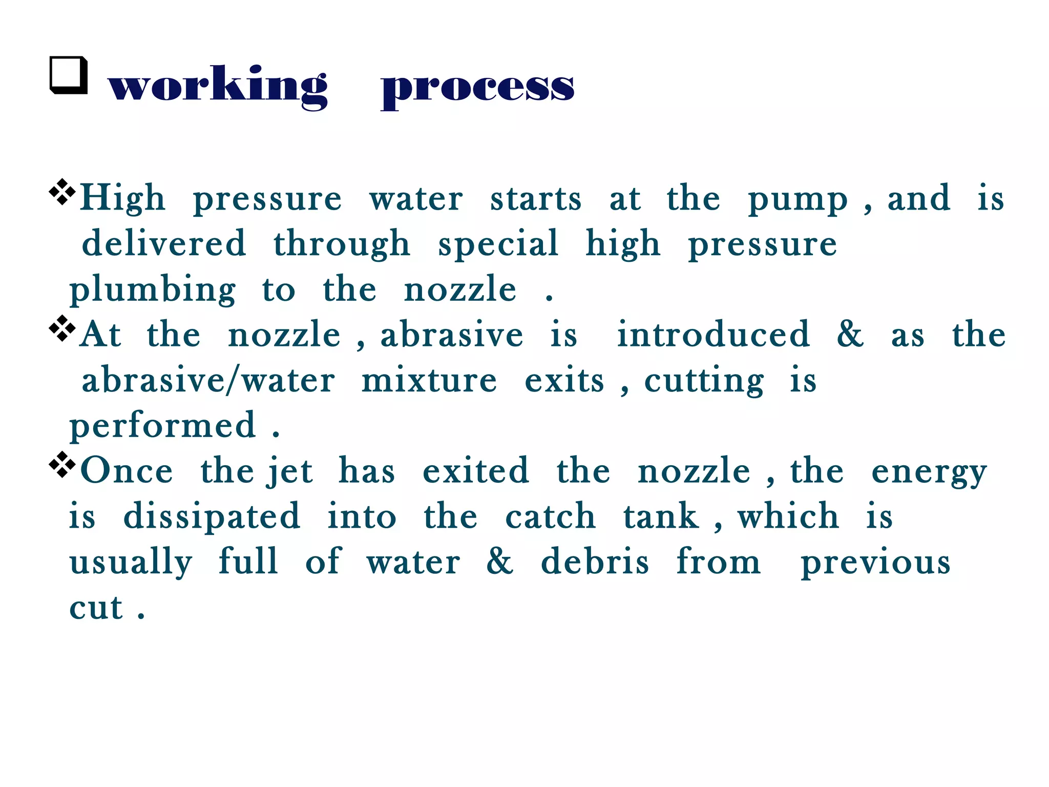 Abrasive jet-machining | PPT