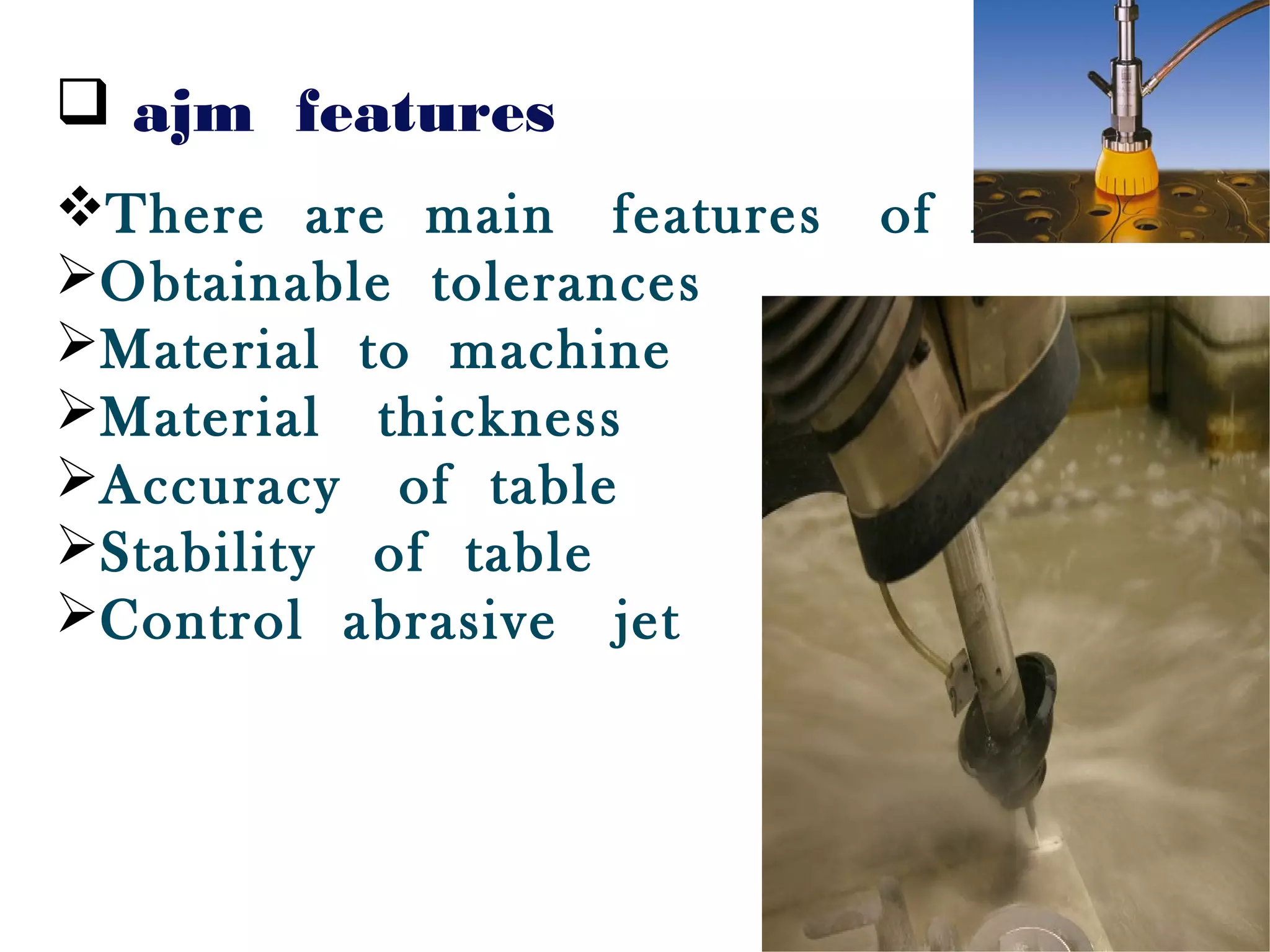 Abrasive jet-machining | PPT