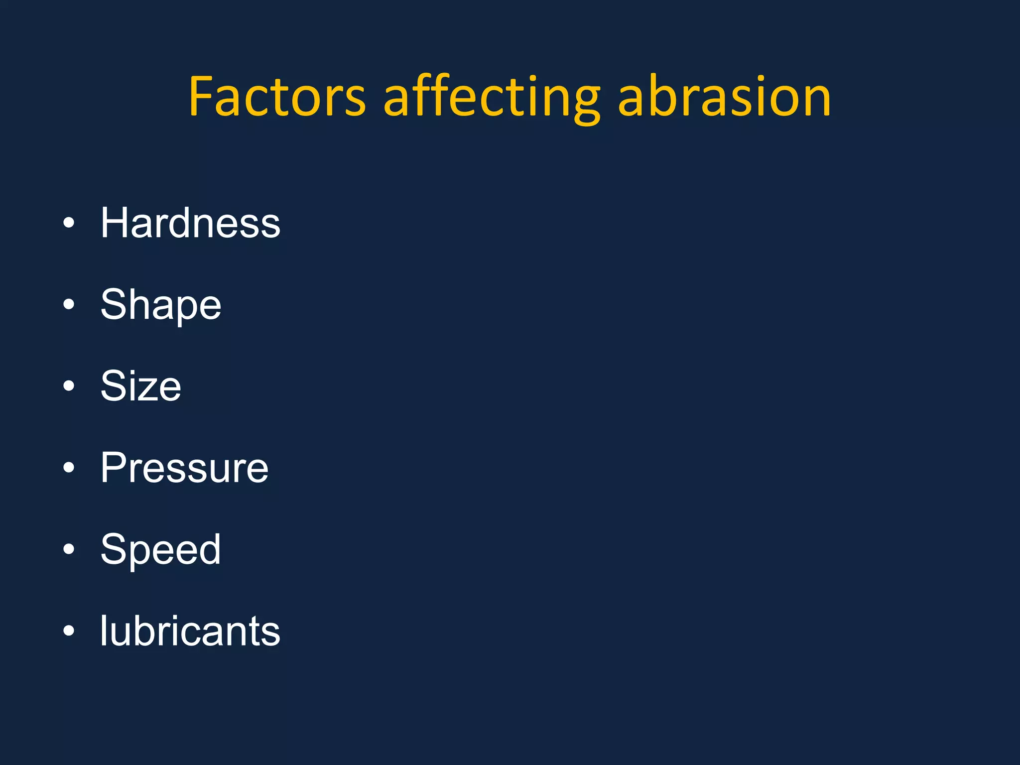 Abrasive agents in dentistry | PPTX