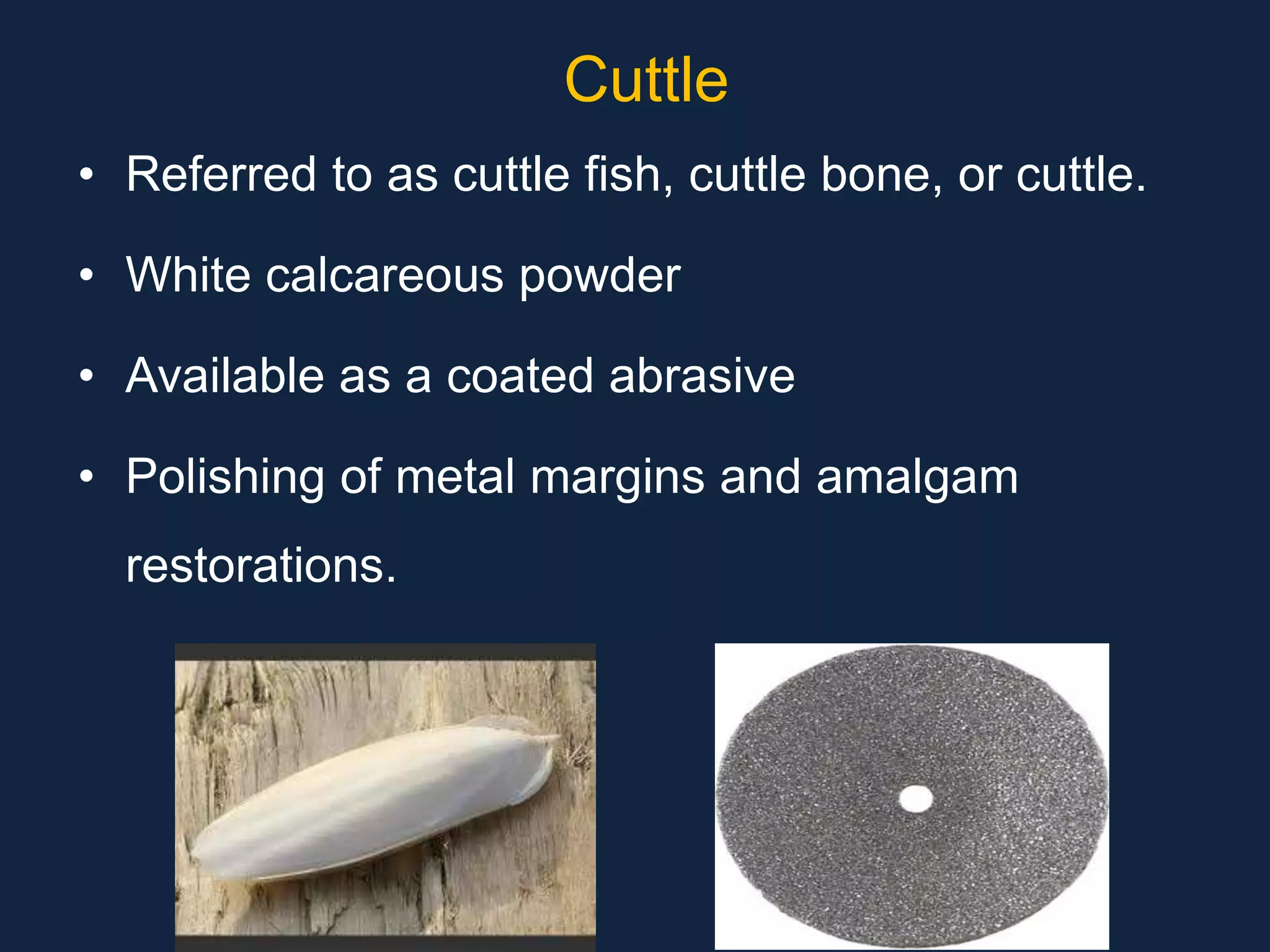 Abrasive agents in dentistry | PPTX